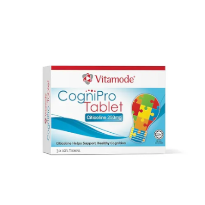 Vitamode Cognipro 250mg - 30 Tablets | Brain & Memory Support – Medibay ...