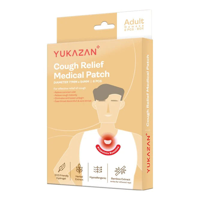 YUKAZAN COUGH RELIEF MEDICAL PATCH ADULT 6 PIECES – Medibay Pharmacy ...