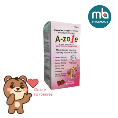 A-ZOLE SUSP 200MG/5ML SB 10ML – Medibay Pharmacy : Health | Beauty ...