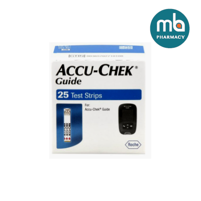 ACCU-CHEK GUIDE STRIPS 25'S – Medibay Pharmacy : Health | Beauty ...