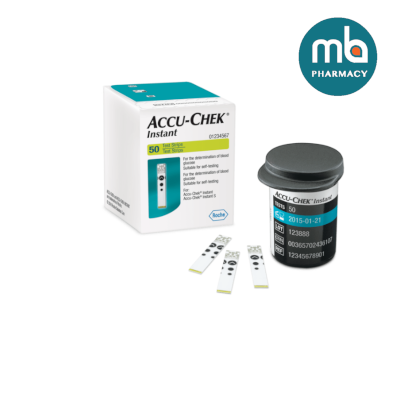 ACCU-CHEK INSTANT STRIPS 50'S – Medibay Pharmacy : Health | Beauty ...