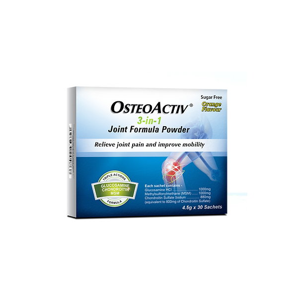 OSTEOACTIV JOINT POWDER SACHET 30'S – Medibay Pharmacy : Health ...