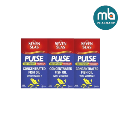 7SEAS PULSE FISH OIL 3 X 120'S PROMO PACK – Medibay Pharmacy : Health ...