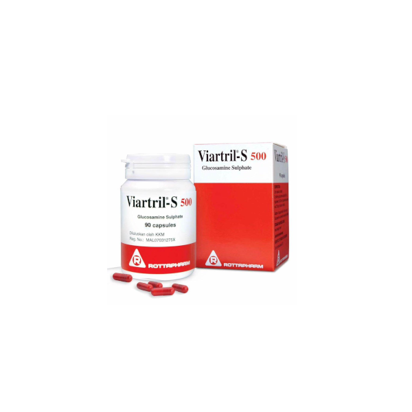 VIARTRIL-S 500 CAPSULES 90'S – Medibay Pharmacy : Health | Beauty ...