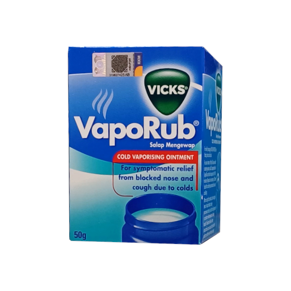 VICKS VAPORUB 50G – Medibay Pharmacy : Health | Beauty | Personal Care